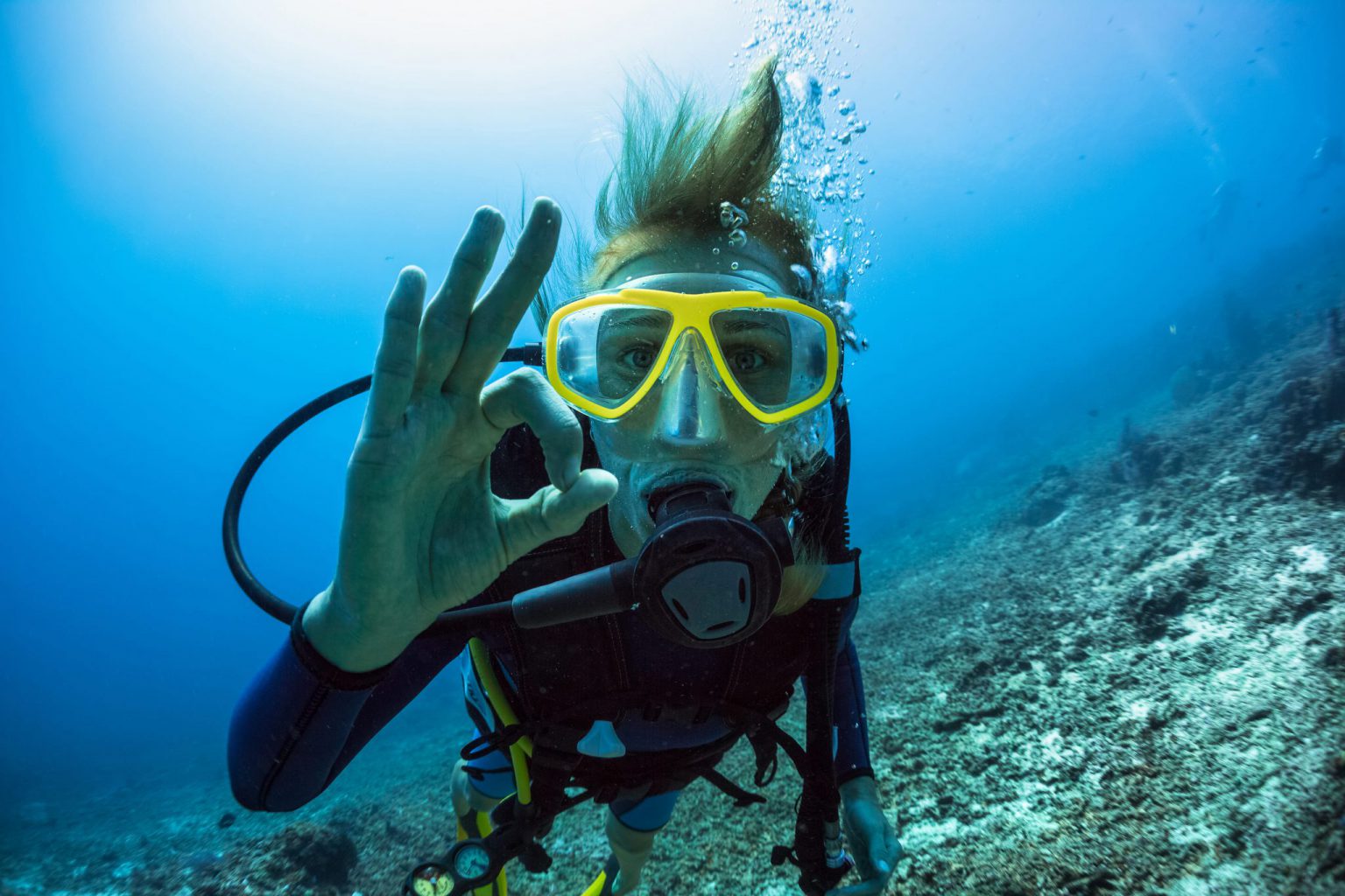 Initiation - Baptême de plongée - DSD - Just Diving Mauritius